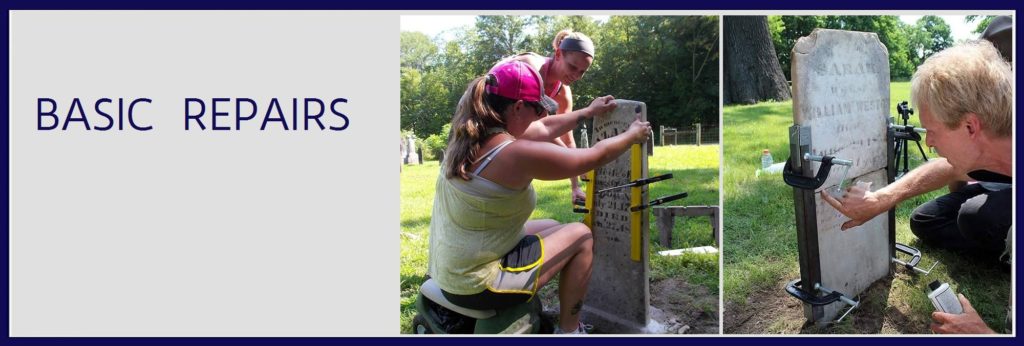 Repair – Cemetery Conservators for United Standards